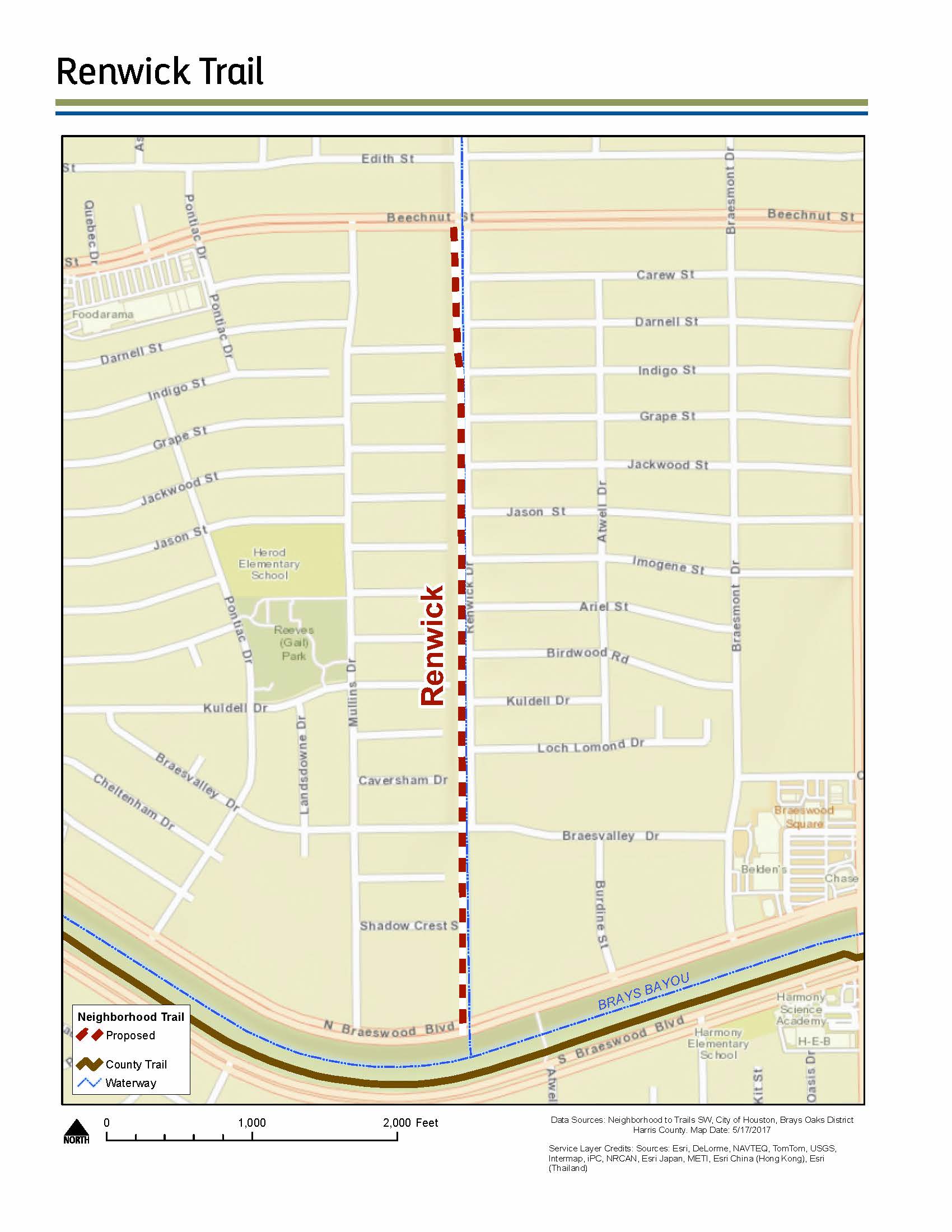 Renwick Map – Neighborhoods to Trails